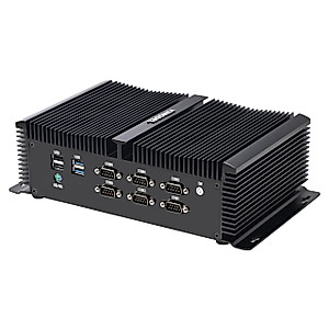 KINGDEL NC9000 Mini Gaming PC Core i7-10750H 8 Cores 16MB Cache Max 5.00GHz CPU, 32GB DDR4 RAM 1TB SSD 3xHD 6xCOM 8xUSB Support WOL PXE Restore AC Power Loss