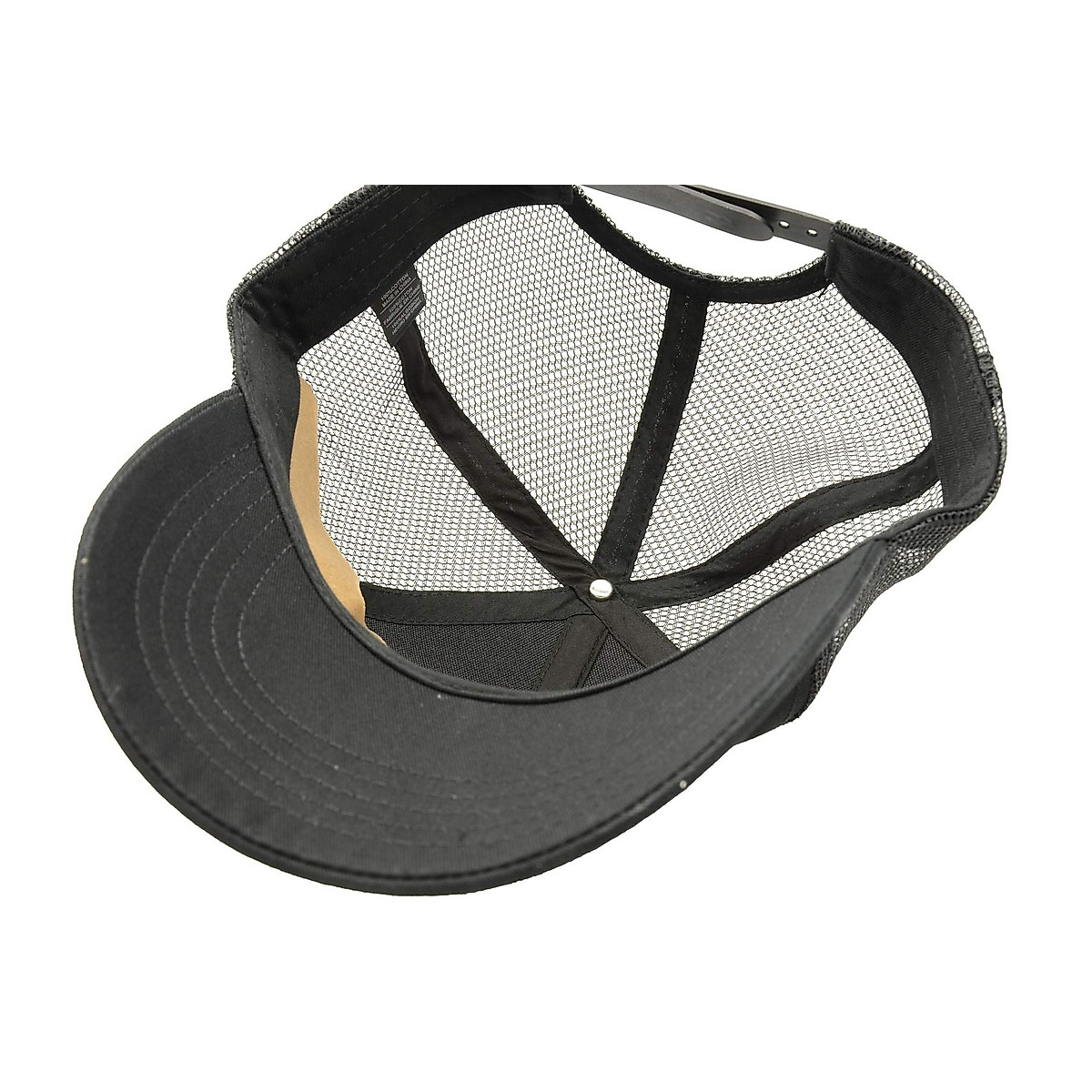 MUNULA Oversize Large Mesh Trucker Hat Big Head Hats for Men XXL Baseball Cap Breathable Dad Hat Adjustable 22.8"-24.8" (Black)