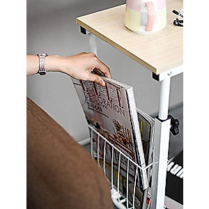 taimowei Side Table Removable Coffee Table Side Table Lift Lazy Bedside Table Sofa Rack Computer Desk Desk