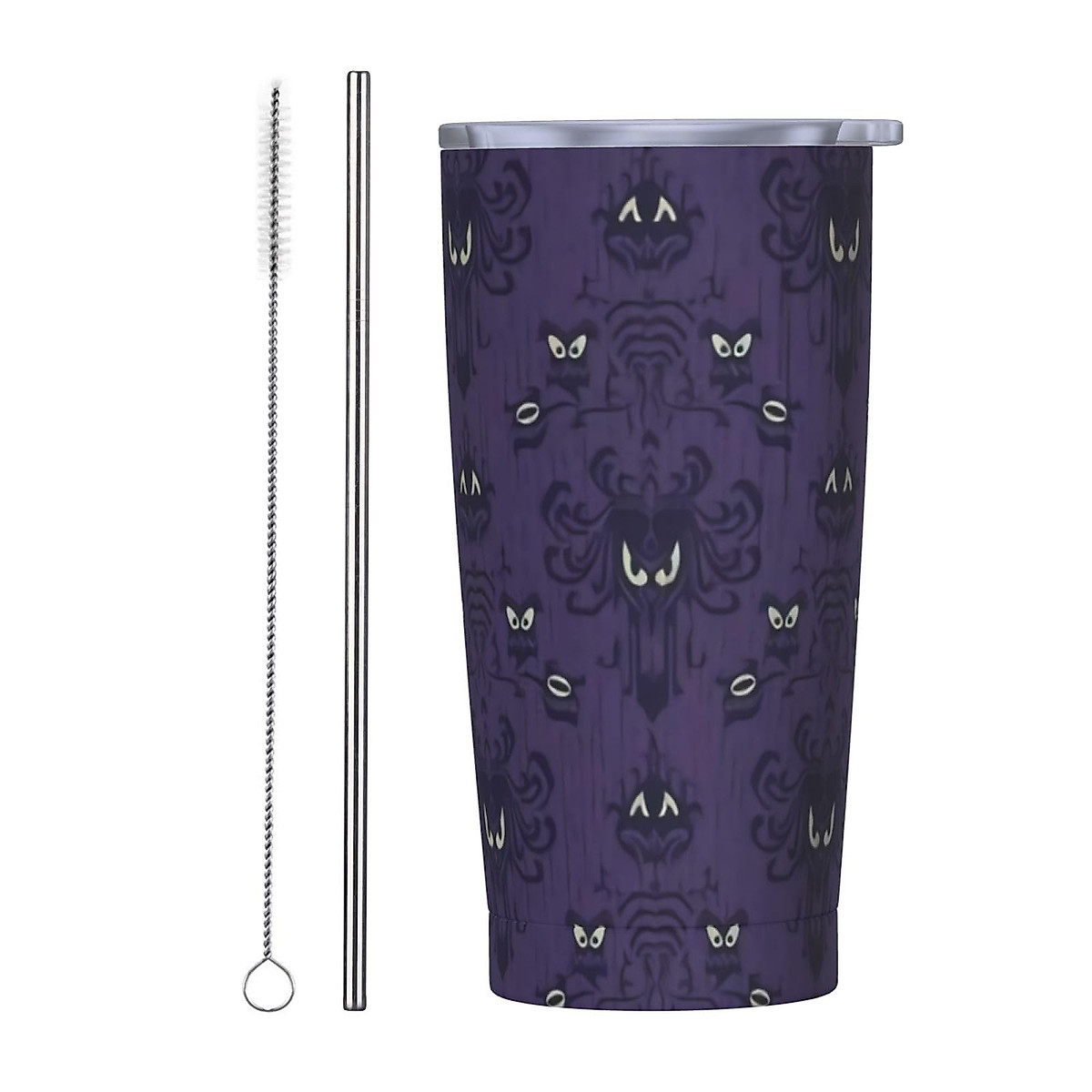 Haunted Mansion 20oz Tumbler Stainless Steel Vacuum Insulated Double Wall Travel Tumbler, Durable Insulated Coffee Mug, Thermal Cup With Lid and Straw for Hot & Cold Drinks