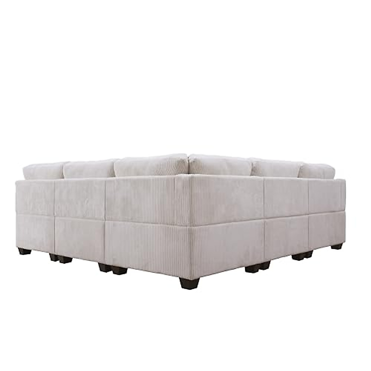 Legend Vansen 9PCS Corduroy Flexible Combination Sectional Sofa Couch