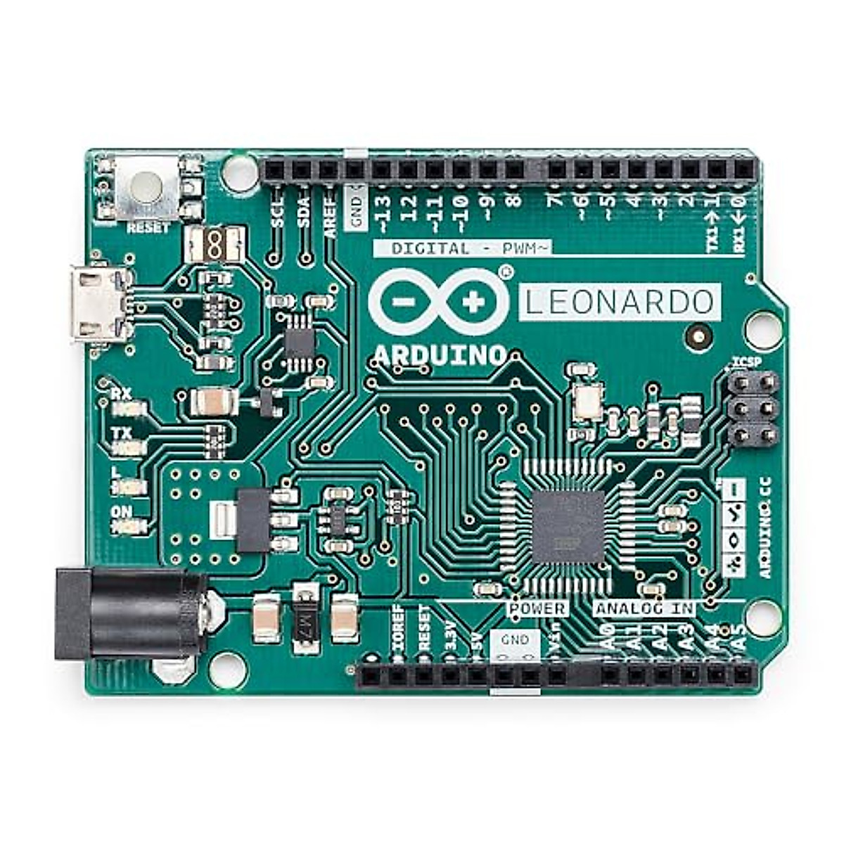 Arduino Leonardo with Headers [A000057]