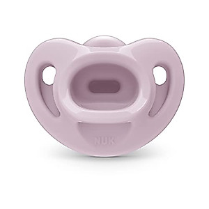 NUK Comfy Orthodontic Pacifiers, 0-6 Months, 3 Pack