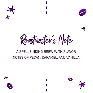 Joffrey's Coffee - Disney Dragon Roast Brew, Disney Specialty Coffee Collection, Flavored Coffee, Flavor Notes of Pecan, Vanilla, & Caramel, Artisan Medium Roast, Brew or French Press (Ground, 11oz)