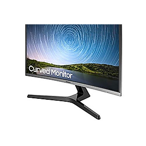 SAMSUNG 27-Inch CR50 Frameless Curved Gaming Monitor (LC27R500FHNXZA) – 60Hz Refresh, Computer Monitor, 1920 x 1080p Resolution, 4ms Response, FreeSync, HDMI,Black