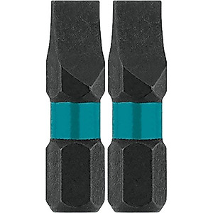 Makita A-96637 Impactx 10 Slotted 1″ Insert Bit, 2 Pack