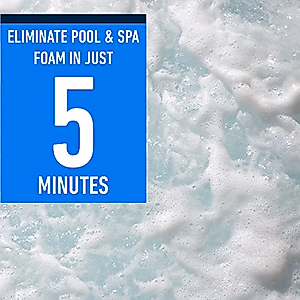 Hot Tub Foam Eliminator, 2 Pack Pool & Spa Defoamer (32oz/ Bottles) – Eliminate Foam Without Harsh Hot Tub Chemicals, Eco-Friendly & Safe w/ Silicone Anti Foam. Get Foam Down and Enjoy Leisure Time