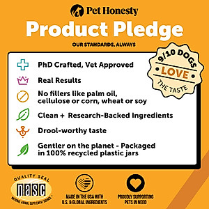 Pet Honesty Restore + Soothe Shampoo for Sensitive Skin for Dogs & Cats (Lavender) 12oz + Allergy Support Itch Relief for Dogs - Dog Allergy Chews with Probiotics for Seasonal Allergies, Skin and Coat