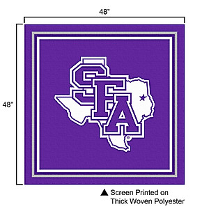 College Flags & Banners Co. Stephen F. Austin Lumberjacks Logo Tablecloth or Table Overlay