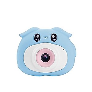 Kids Camera Digital Camera, X18 HD Color Children's Digital Camera 2-inch Screen HD Sports Camera with 8GB TF Card (Blue)