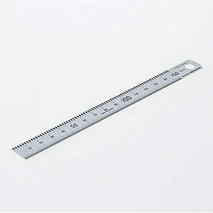 Kokuyo TZ-DARS15 Ruler True Ruler, 5.9 inches (15 cm), Stainless Steel