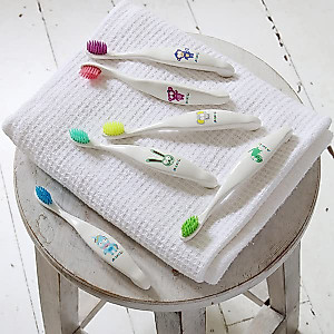 Jack N' Jill Bio Toothbrush (TM) Compostable & Biodegradable Handle BUNNY