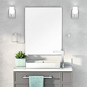 Gatco 1700 Modern Farmhouse Single Sconce, Chrome