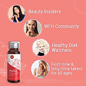 Heivy Liquid Collagen for Women, Collagen Drink with 10,000mg Marine Collagen Peptides, Collagen Liquid for Women for Hair Growth, Skin Repair, Nail Strength, 1.69 Fl Oz (Pack of 10)