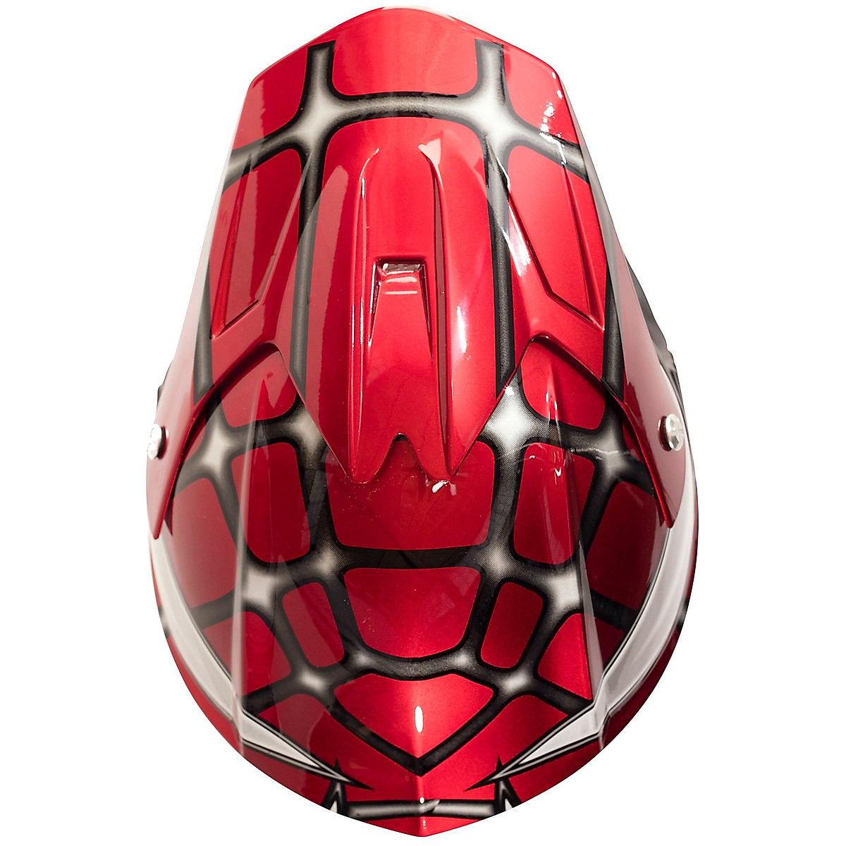 Typhoon Kids Pee Wee Off Road Motocross Gear Combo Helmet Gloves Goggles & Chest Protector Red - Small