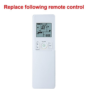 YING RAY Replacement for DAIKIN AC Air Conditioner Remote Control ARC466A21 FVXS09NVJU FVXS12NVJU FVXS15NVJU FVXS18NVJU