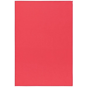 Now Designs Floursack Kitchen Dish Towels, Cotton, Lemon/Turquoise/Grenadine 20 x 30in, Set of 3