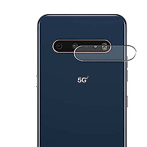 Puccy 2 Pack Camera Lens Protector Film, compatible with LG V60 ThinQ 5G TPU Camera Cover Sticker （ Not Tempered Glass/Not Front Screen Protectors/Case）