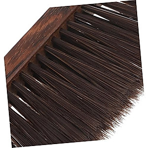 BUTIFULSIC 2pcs to Clean Brown Cleaning Brush Hand Whisk Broom Upholstery Brush
