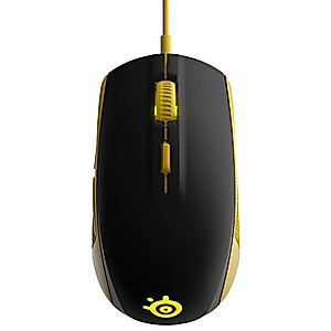 SteelSeries Rival 100, Optical Gaming Mouse - Proton Yellow