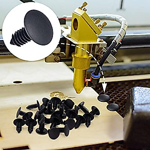 HINZIC 100 Pcs 7.5-8 mm Honeycomb Pins Honeycomb Laser Bed Hold Down Pins Honeycomb Fixing Needle Laser Engraver Accessories Grid Working Table Laser Cutter and Engraver Machine (7.5-8 mm Honeycomb)