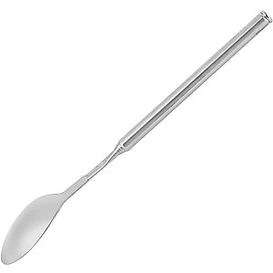 Spoon, telescopic spoon, telescopic spoon, stainless steel telescopic barbecue tableware supplies