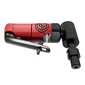 Chicago Pneumatic CP875 - Air Die Grinder Tool, Welder, Woodworking, Automotive Car Detailing, Stainless Steel Polisher, Heavy Duty, Right Angle Grinder, 1/4 Inch (6 mm), 0.3 HP / 220 W - 22500 RPM