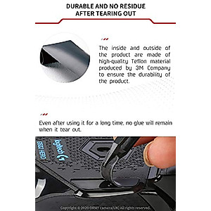 2 Sets of Hotline Games 3.0 Mouse Feet Skates Compatible with Logitech G Pro Wireless GPW Gaming Mouse Feet Replacement (0.8mm, Super Smooth Glide, PTFE) Professional Mice Upgrade