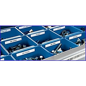 DYMO D1 Black Red 45017 Label Cassette - 1/2'' x 23' by DYMO