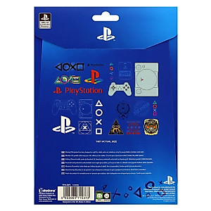 Paladone Playstation Gadget Decals - Reusable Vinyl Stickers - 20 pcs