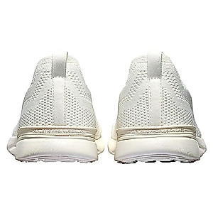 Athletic Propulsion Labs Women's Techloom Breeze Shoes, Ivory/Coastal Blue, 9