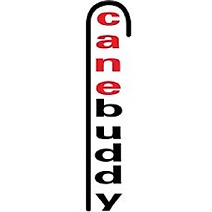 Cane Buddy - Secure Pouch for Cane, Walker, Crutches and Wheel Chairs (Red)