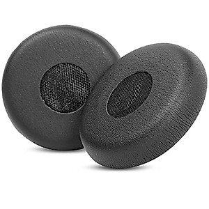 YunYiYi HSC018W Evolve 65 UC Ear Cushion Replacement Compatible with Jabra Evolve 65 UC 65MS / Evolve 20 30 40 65 UC/MS/SE Headset Ear Cover Earpad