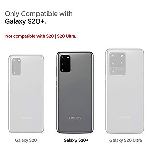 Spigen Rugged Armor Designed for Samsung Galaxy S20 Plus Case (2020) - Matte Black