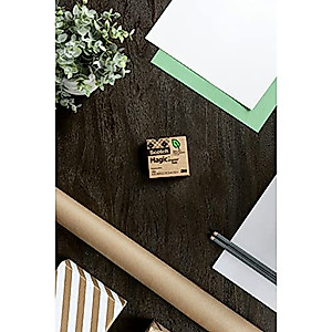 Scotch Magic Greener Tape, 12 Rolls, Numerous Applications, Invisible, Engineered for Repairing, 3/4 x 900 Inches, Boxed (812-12P)