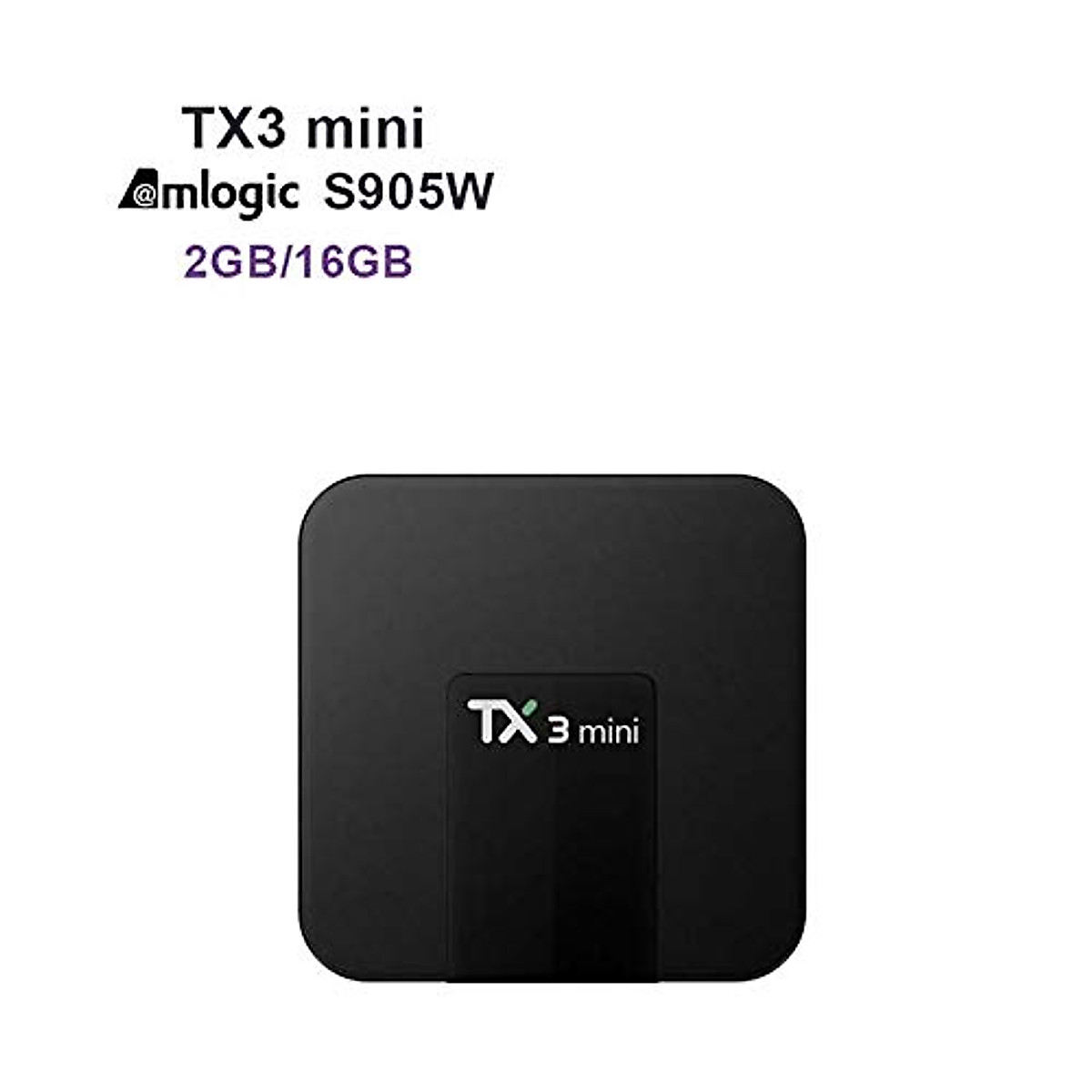 Android 8.1 TV Box Smart TV Box Media Player 2GB 16GB TX3 Mini Support USB 3.0 2.4GHz WiFi 3D 4K Full HD H.265 100M Ethernet