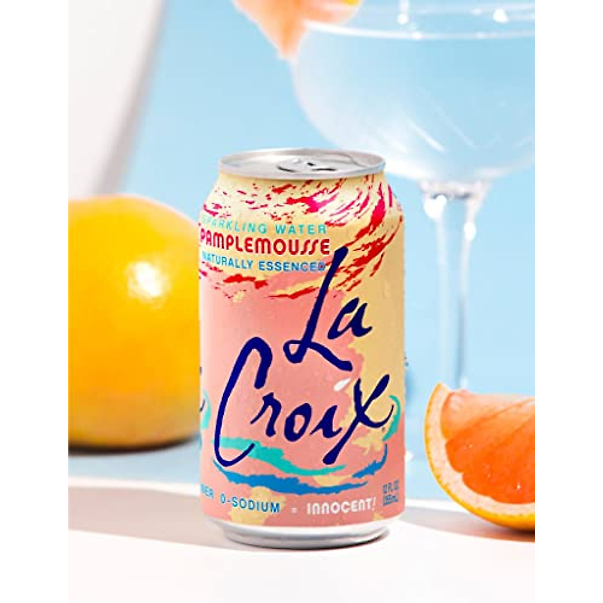La Croix Sparkling Water, Grapefruit, 12 Fl Oz (Pack of 12)