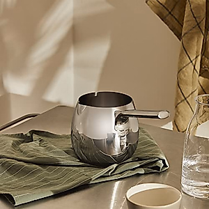 Alessi Mami Milk Boiler, Silver