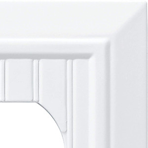 Franklin Brass W35272-PW-C Classic Beadboard Double Decorator Wall Plate, Single