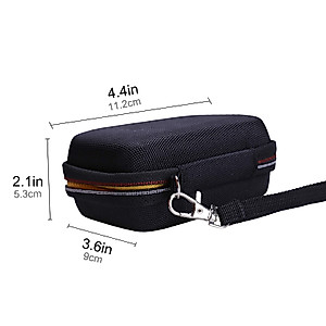 XANAD Hard Case for JBL GO or JBL GO 2 Speaker - Travel Carrying Storage Protective Bag (Blue)