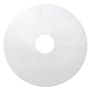 GUCUJI Pack of 5 Premium Non stick Round Silicone Dehydrator Sheets For Fruit Dryer Mesh