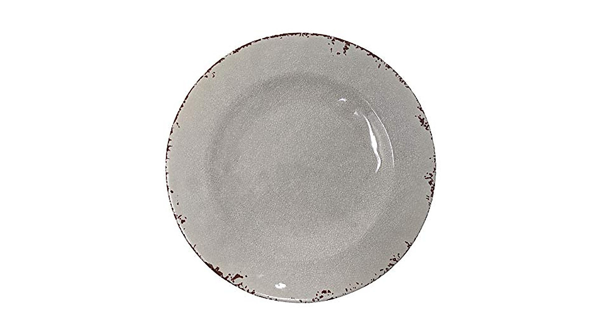 Gianna's Home 12-Piece Rustic Melamine Dinnerware Set for 4