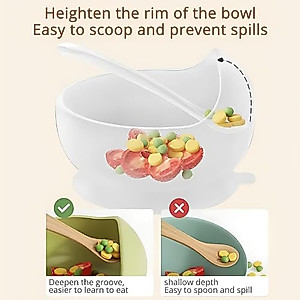 MIICASA Silicone Baby Feeding Set, Baby Led Weaning Supplies Kit With Suction Bowl & Car Plate, Bib, Spoon, Fork, Cup - Food-Grade Silicone, Dishwasher-Safe, No BPAs - For 3+ Months