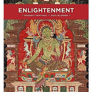 Enlightenment: Buddhist Paintings 2023 Wall Calendar