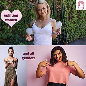 Femerchi Silicone Bra Inserts Pads for Sizes A-D – Breathable, Nonslip Breast Enhancers Inserts – Reusable, Washable Bra Pads Inserts Push Up – Semi-Adhesive Design for Bra, Bikini, Sports Bra