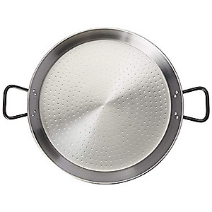 Pata Negra Double-Gauge Steel Paella Pan (22 inches/55 cm)