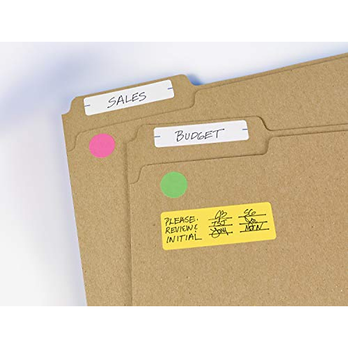 Avery Rectangular Color Coding Labels, 1 x 3 Inches, Assorted, Removable, Pack of 72 (06722)