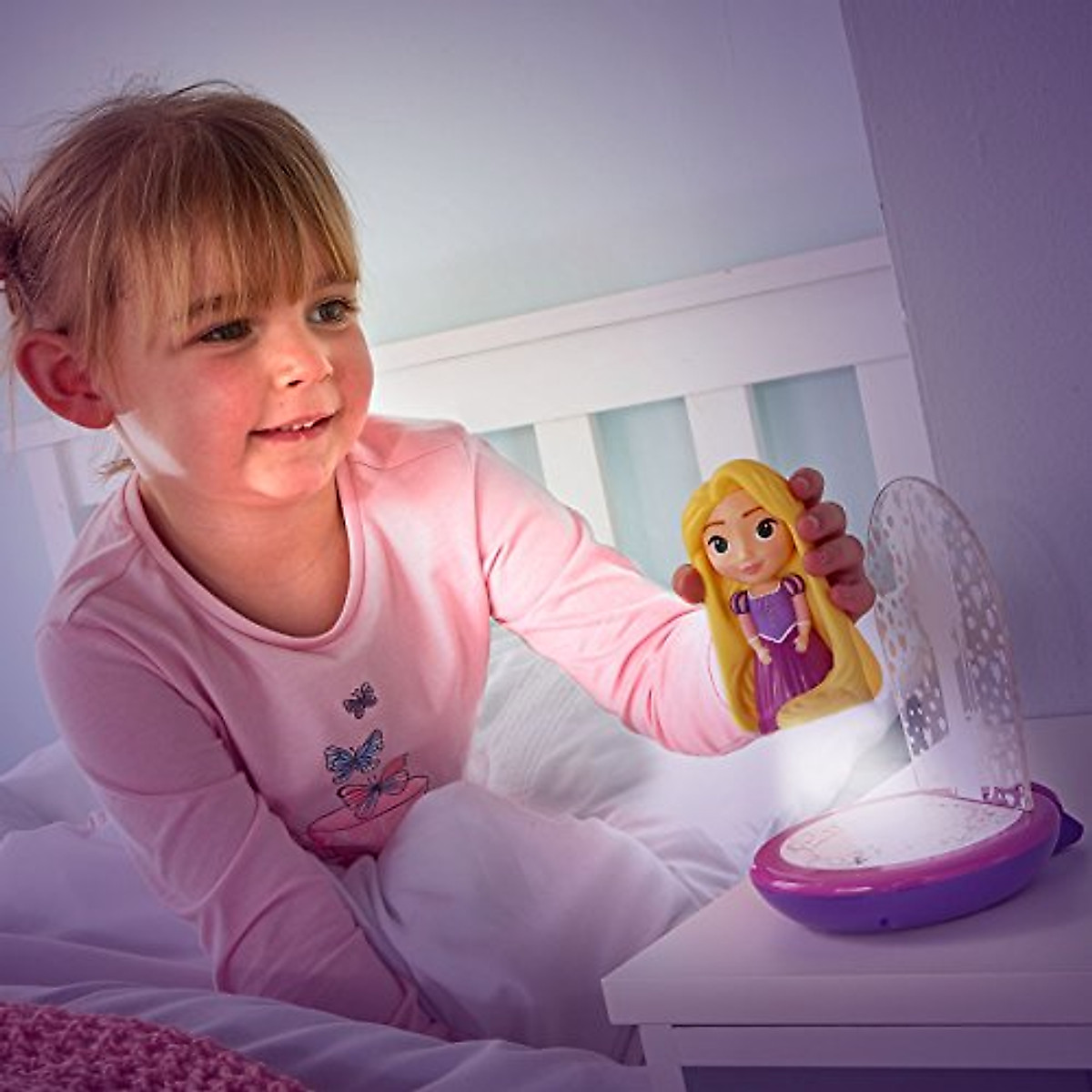 Disney Princess Night Light - Rapunzel Kids Torch and Projector by Go Glow