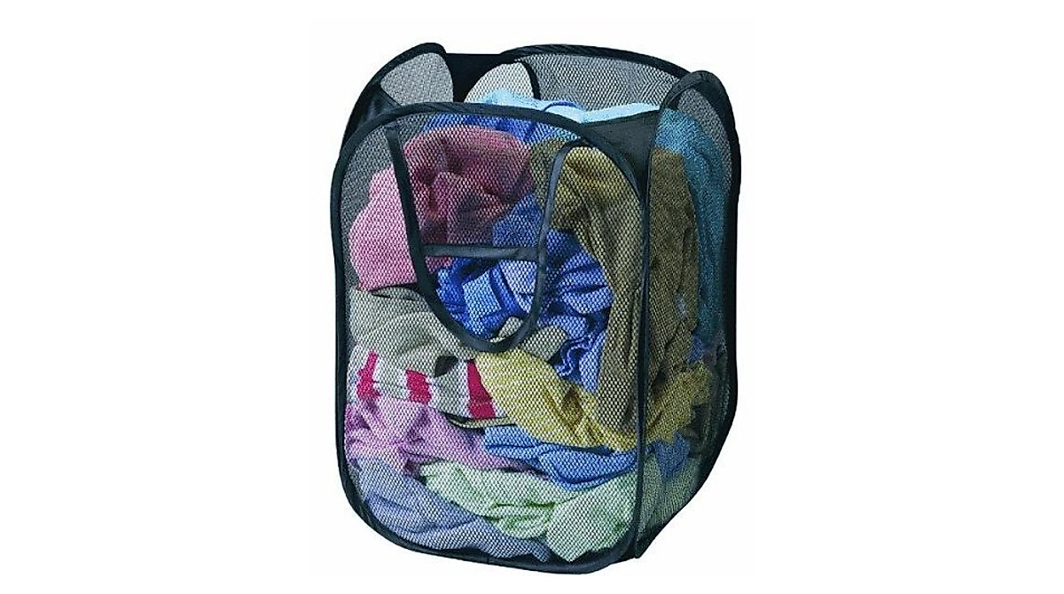 Bajer Pop-Open Laundry Hamper - Foldable & Breathable Storage Solution