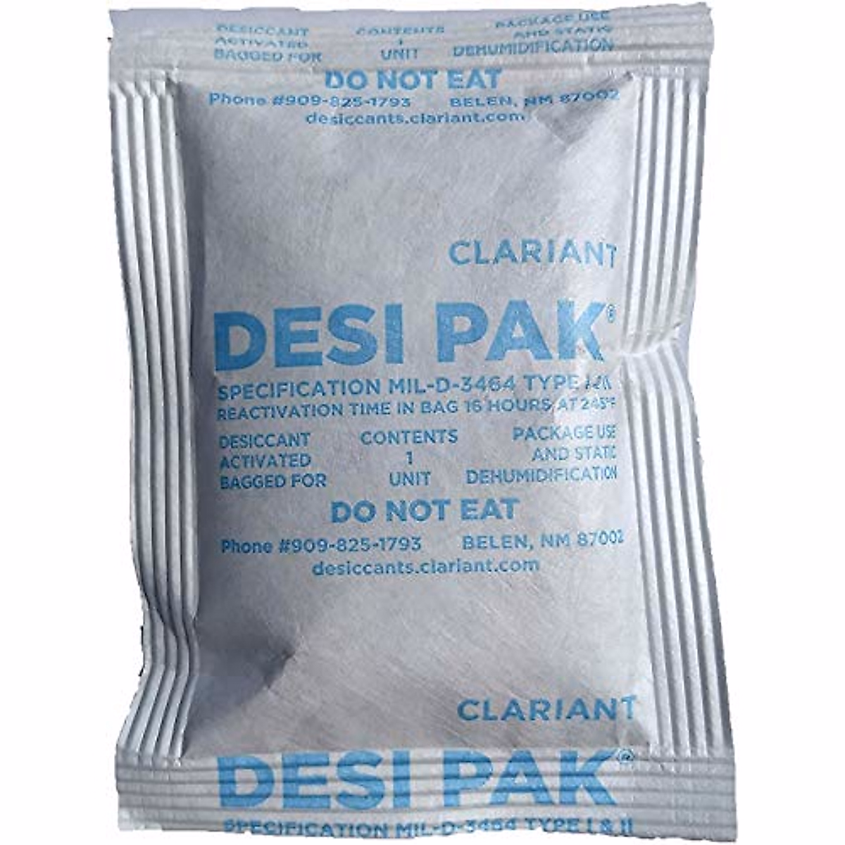 Desiccant for 5-Gallon Bucket Food Storage Moisture Control - 12 Individual Packs